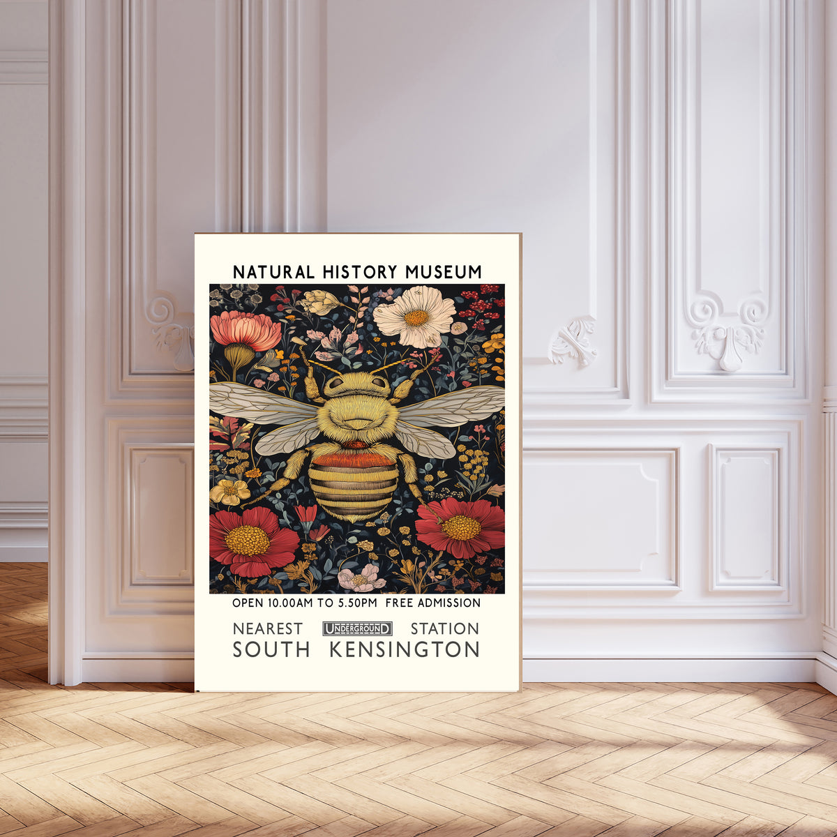 Natural History Bee Museum Art Print– Stanley Street Studio
