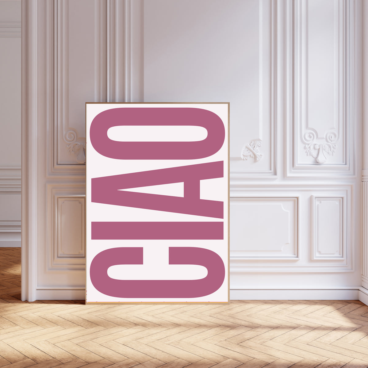 'Ciao' Typography Art Print– Stanley Street Studio