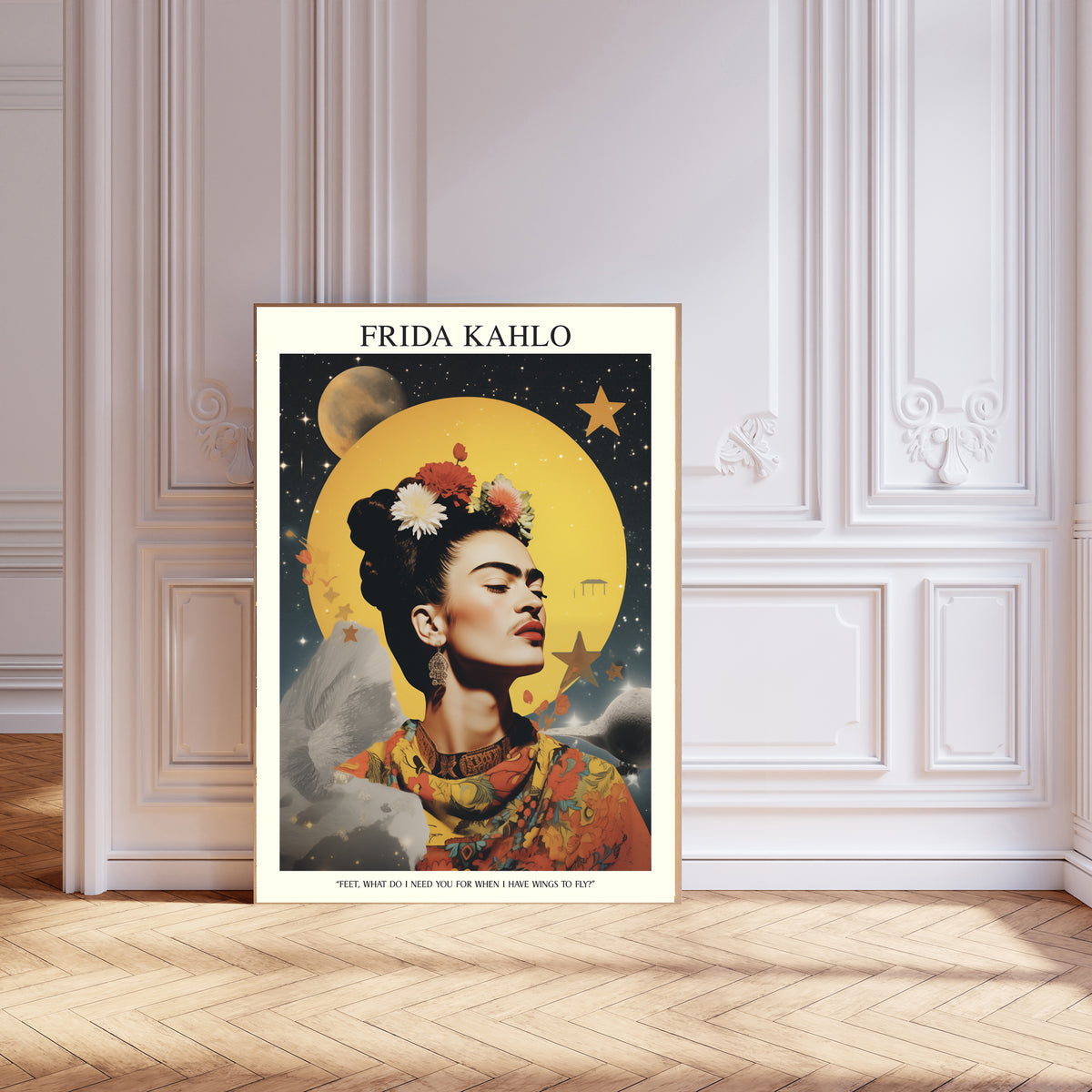 Frida Kahlo Moon Art Print– Stanley Street Studio