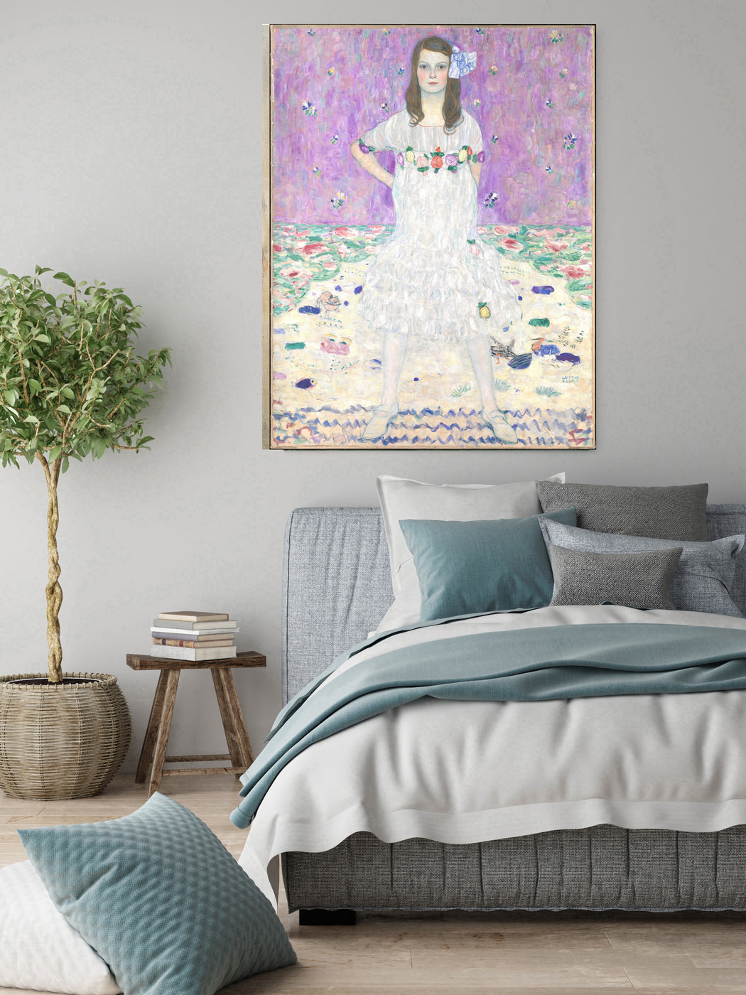 Shop Gustav Klimt Cottage Garden Art Print - Stanley Street Studio