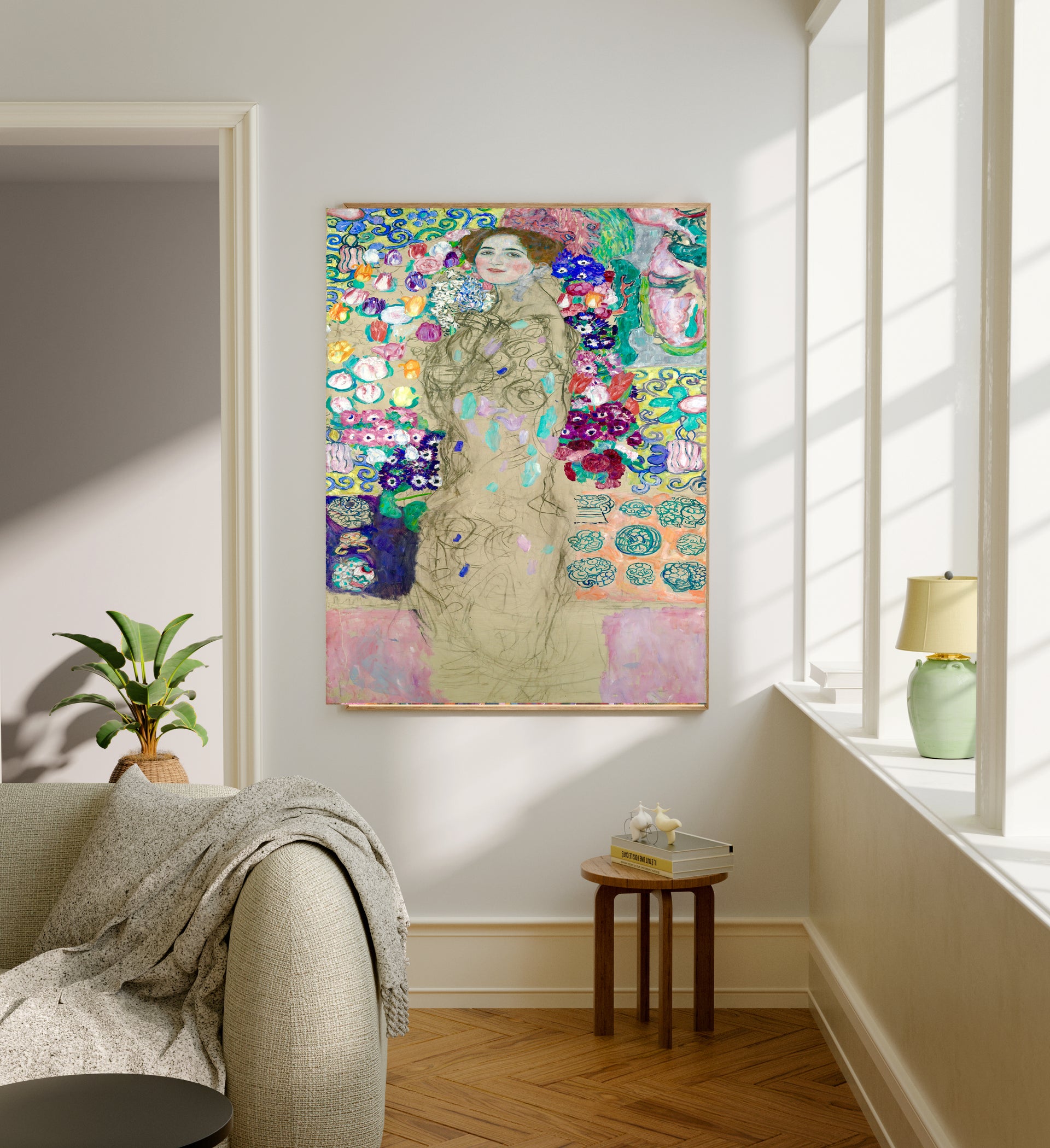 Gustav Klimt Female Portraits Art Print - Stanley Street Studio