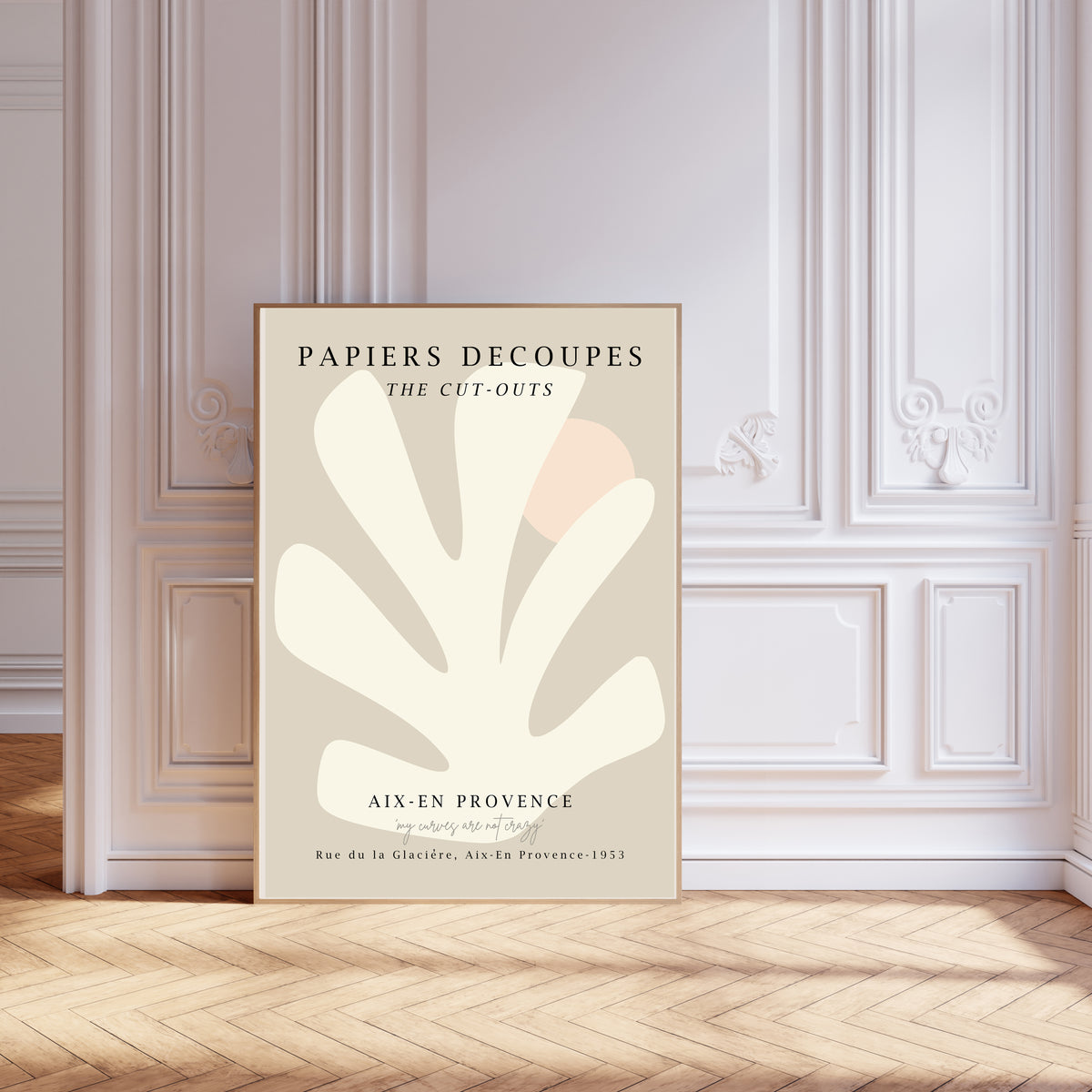 Cream Matisse Exhibition Art Print– Stanley Street Studio