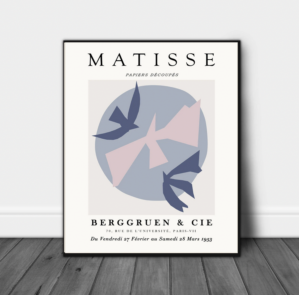 Matisse Blue Bird Print– Stanley Street Studio