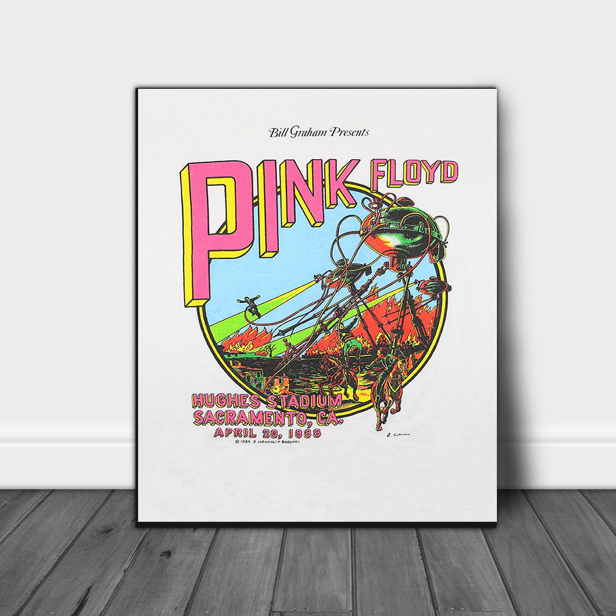 Vintage Pink Floyd Print– Stanley Street Studio